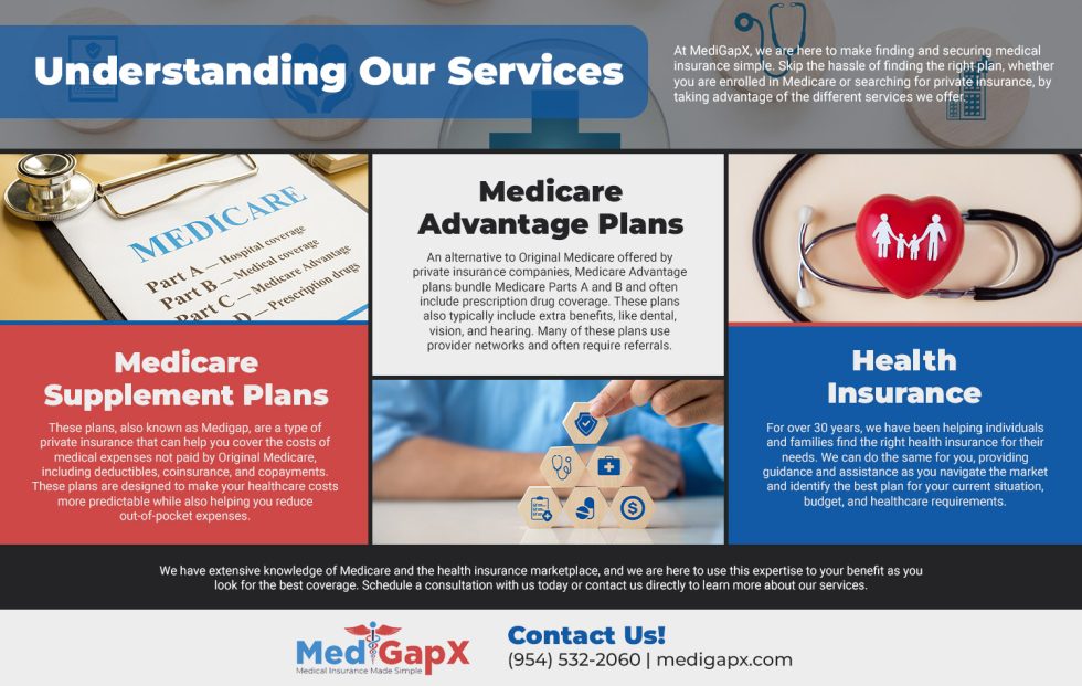 Understanding Our Services [infographic] | MediGapX
